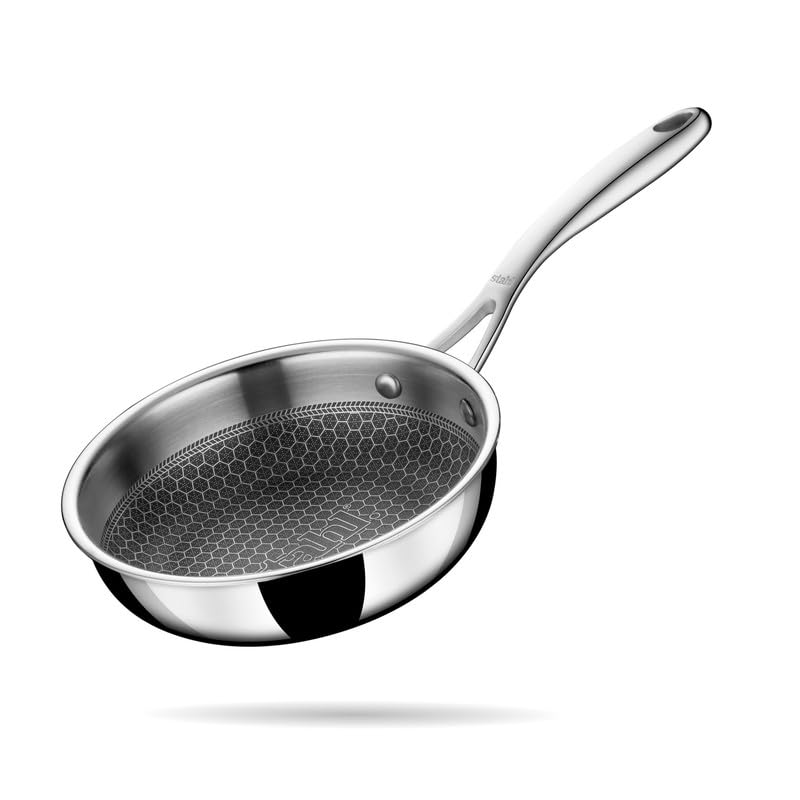 Stahl Artisan Hybrid Triply Frying Pan Without Lid 0.9 L, 18 cm ...