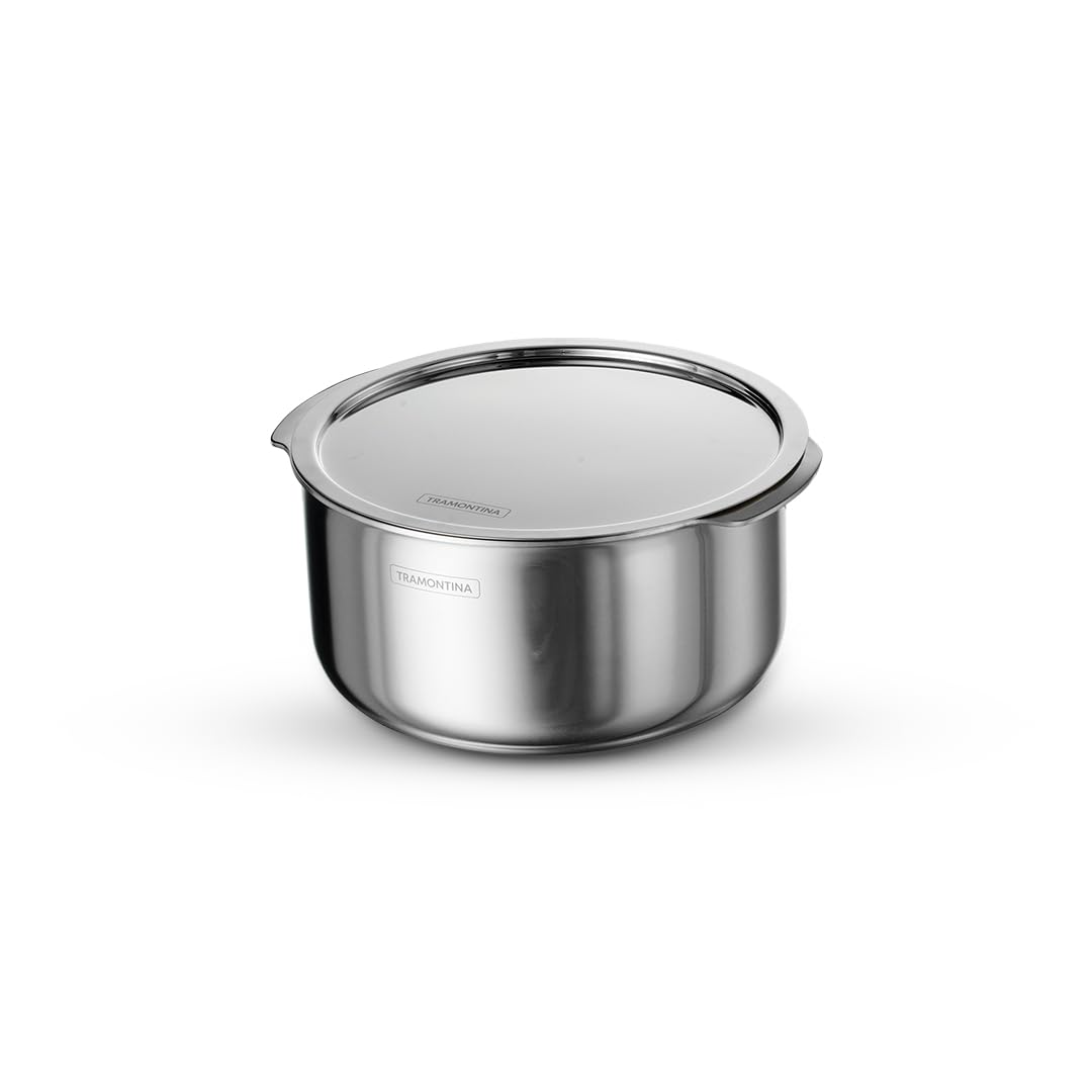 Tramontina Aeion Triply 20cm / 3.1L Tope with SS 304 Lid | Healthy, Non ...